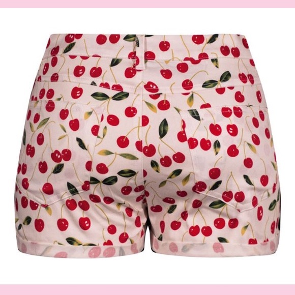Shorts | Cherry Pie Retro Shorts Size L | Poshmark